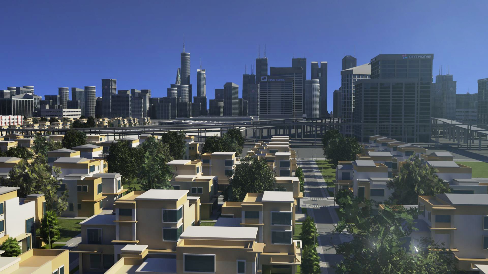 3D Model Freeway07 Suburbs - TurboSquid 1902927