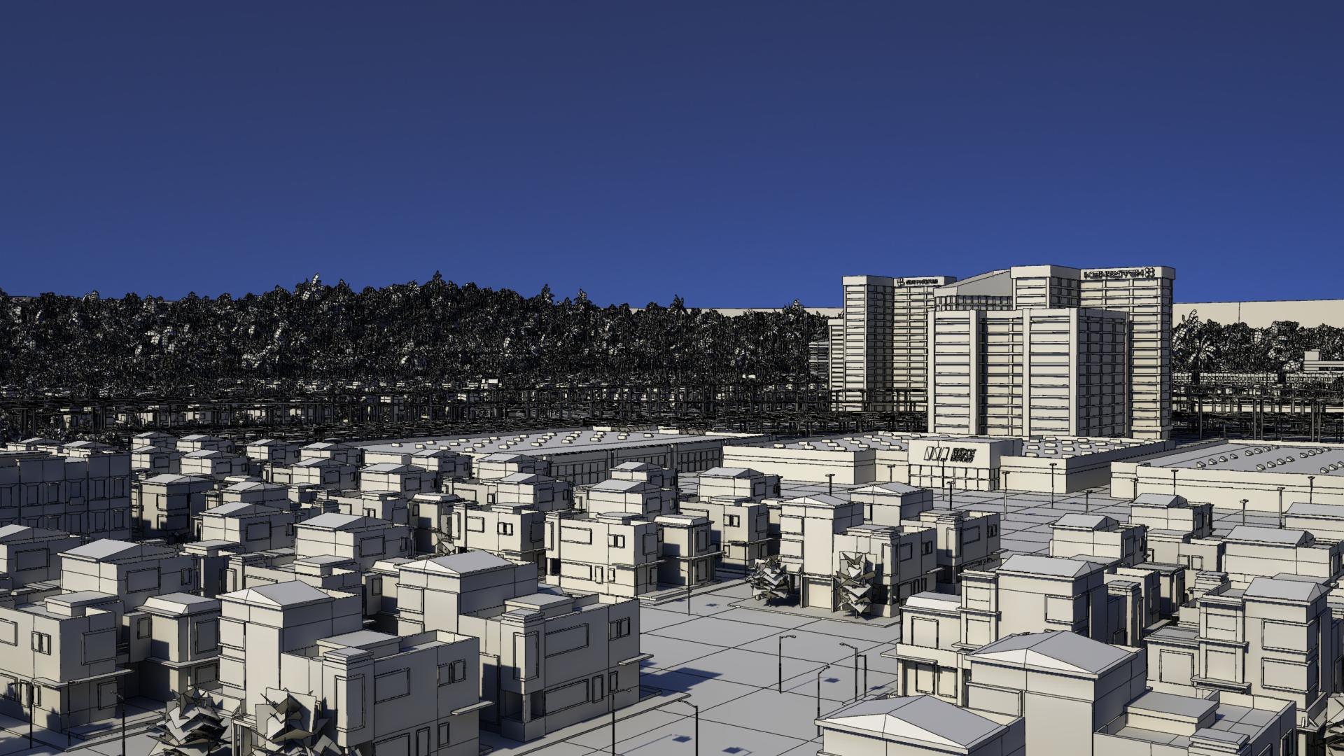 3D Model Freeway07 Suburbs - TurboSquid 1902927