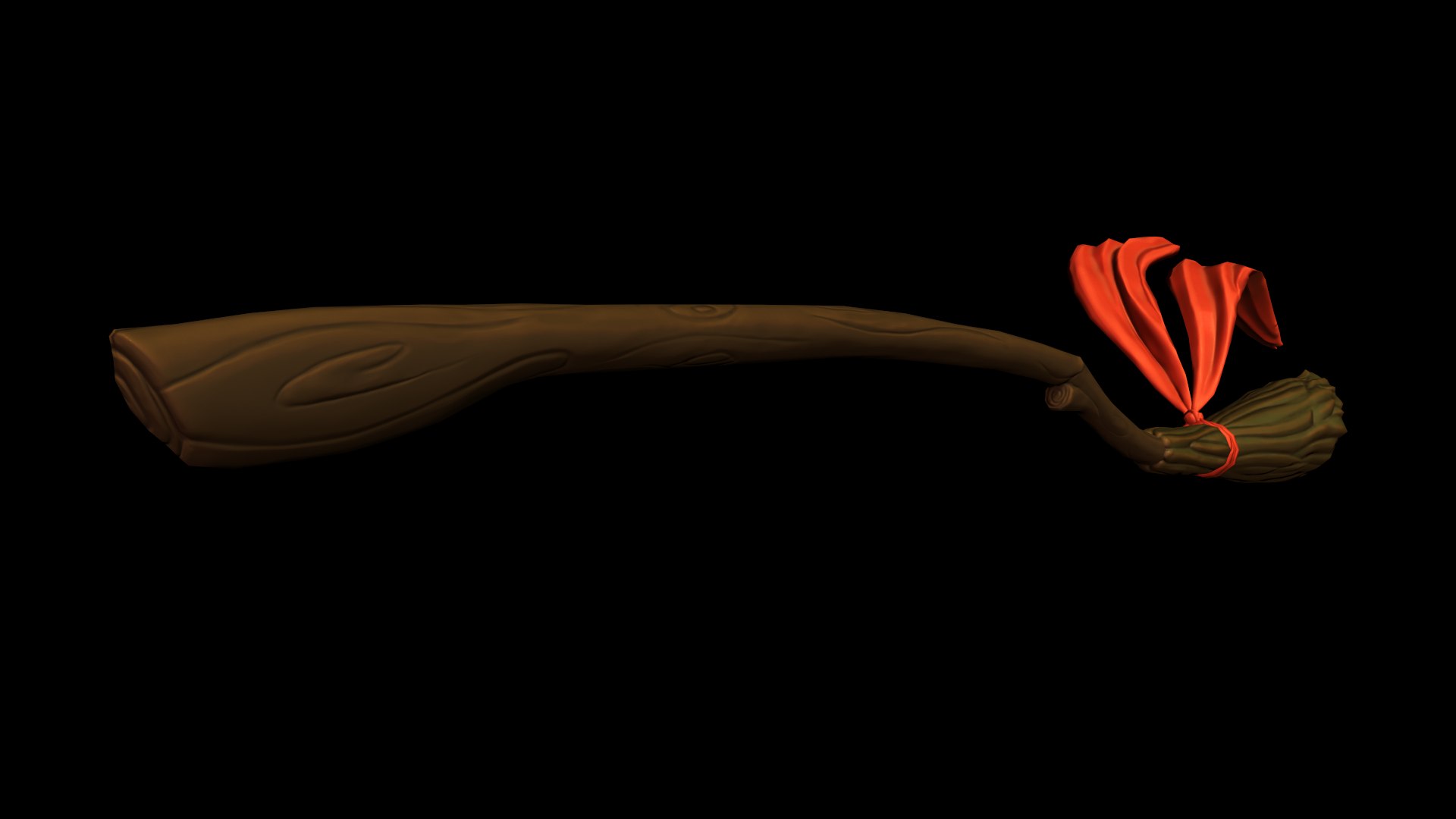 3D Stylized Broom Prop - TurboSquid 1998597