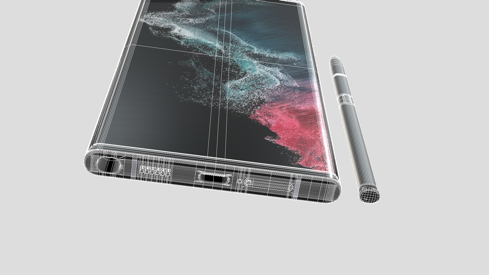 Samsung Galaxy S22 Ultra 3D Model - TurboSquid 2023260