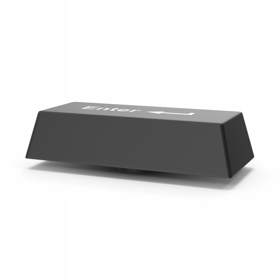 3D Enter Keyboard Button - TurboSquid 2208649