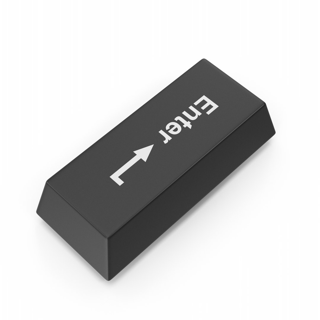 3D Enter Keyboard Button - TurboSquid 2208649