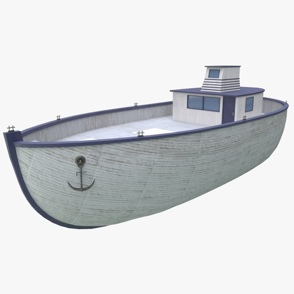 modelo 3d Barco LowPoly - TurboSquid 1513810