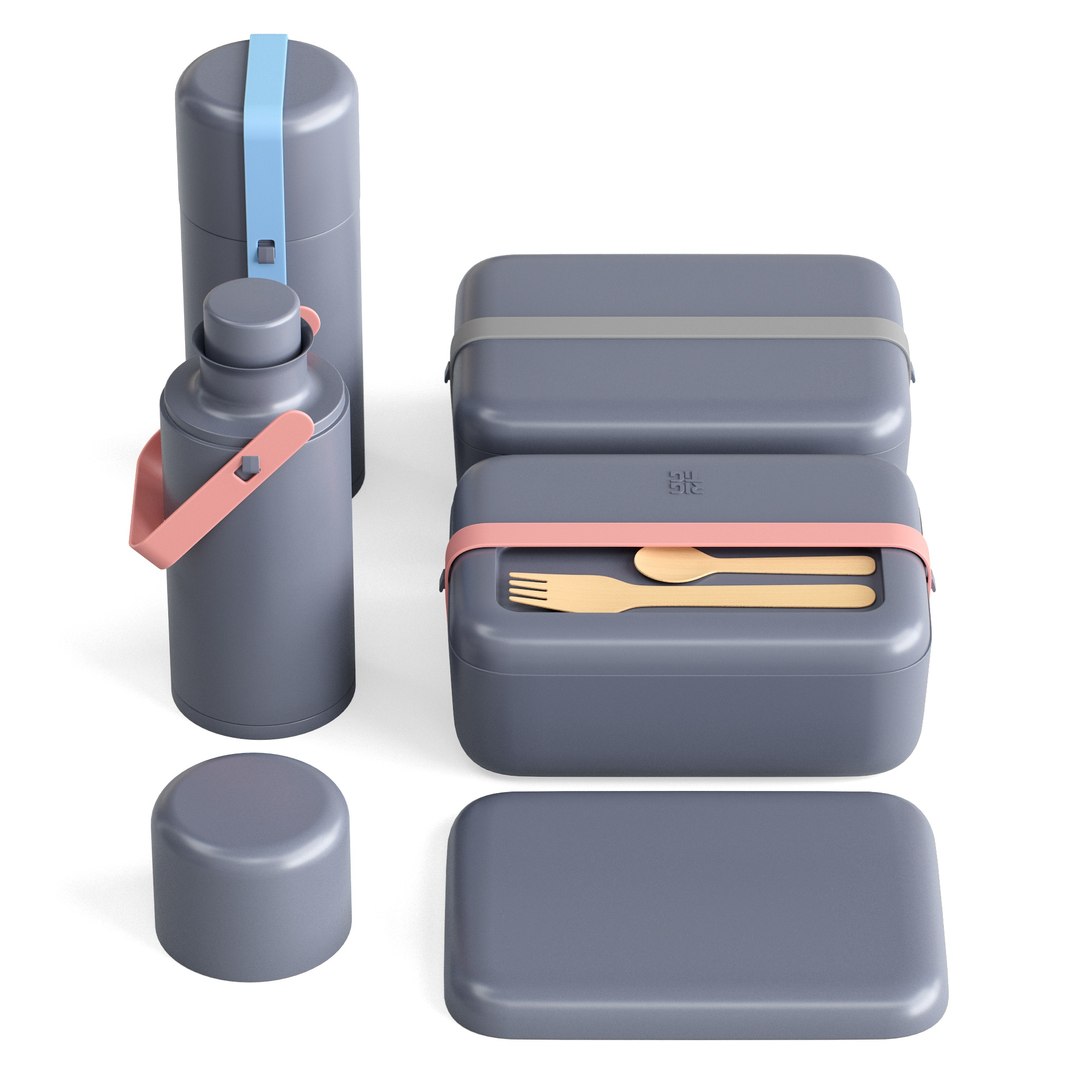 Decor Set 49 Picnic Set Model - TurboSquid 2080060