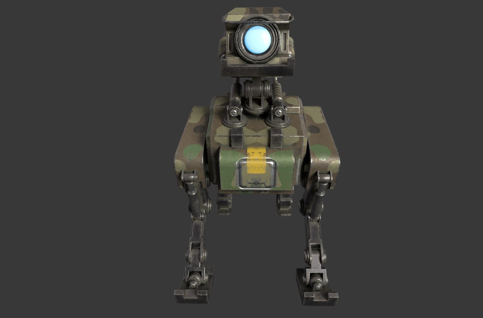 Mech Dog 3D - TurboSquid 1213746
