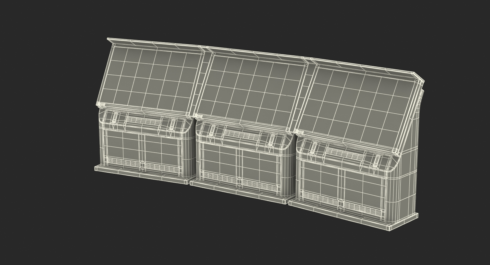 3D Naval Monitors Radar Systems - TurboSquid 1333094