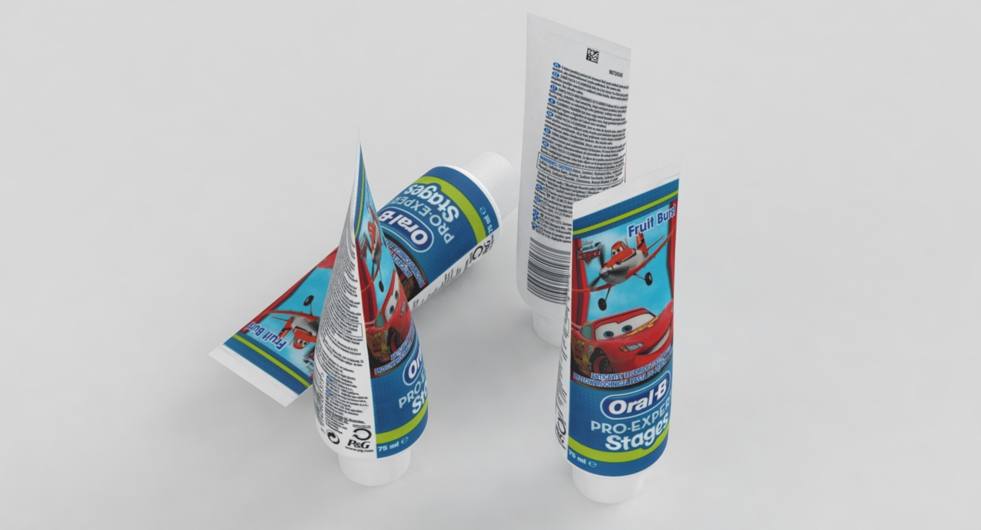 Toothpaste 3D Model - TurboSquid 1283978