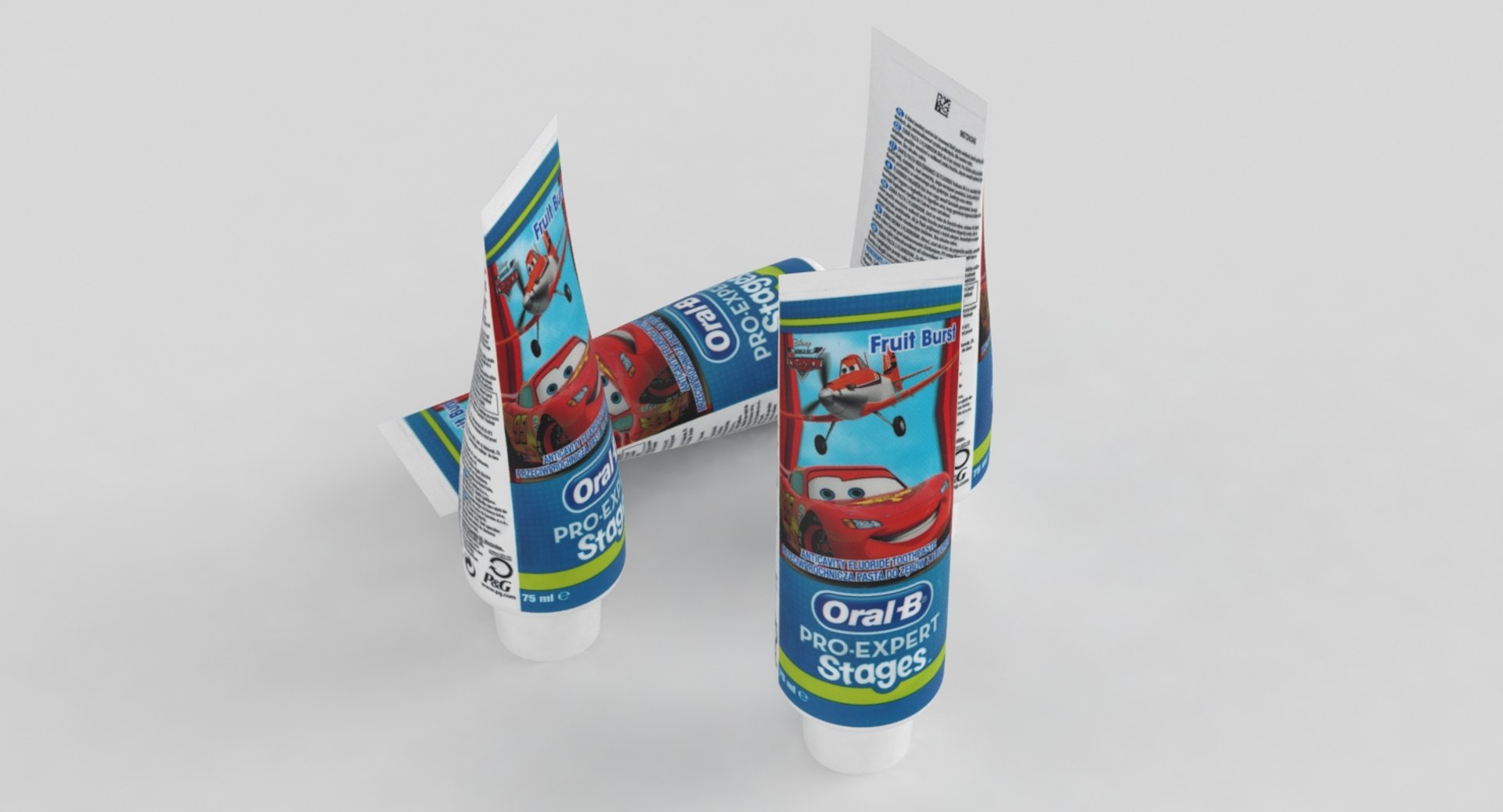 Toothpaste 3D Model - TurboSquid 1283978