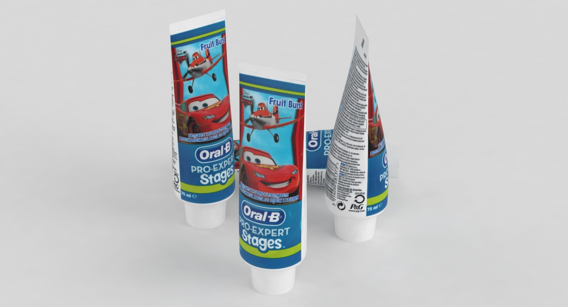 Toothpaste 3D Model - TurboSquid 1283978