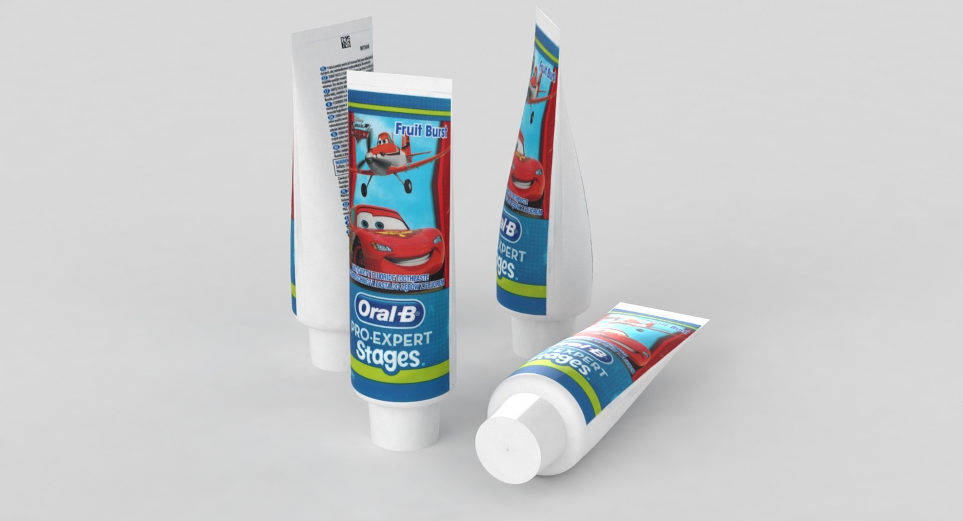 Toothpaste 3D Model - TurboSquid 1283978