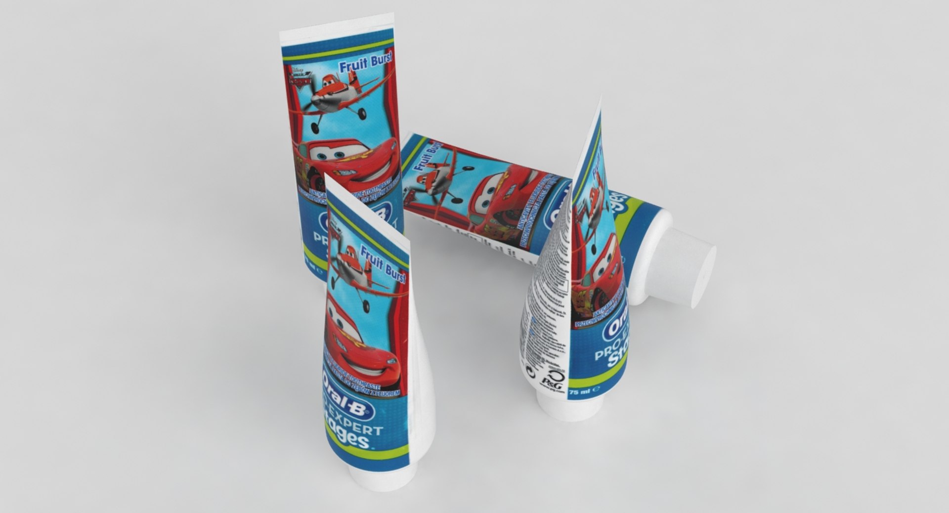 Toothpaste 3D Model - TurboSquid 1283978