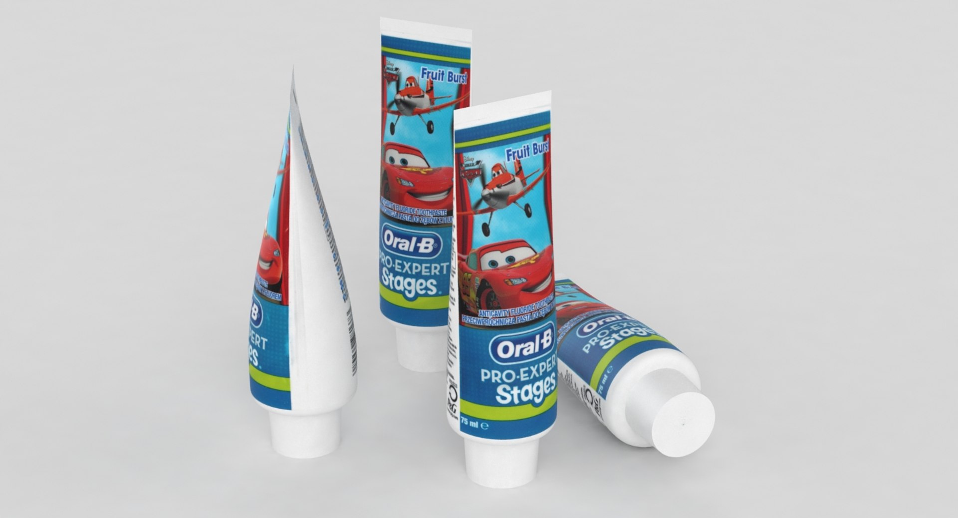Toothpaste 3D Model - TurboSquid 1283978