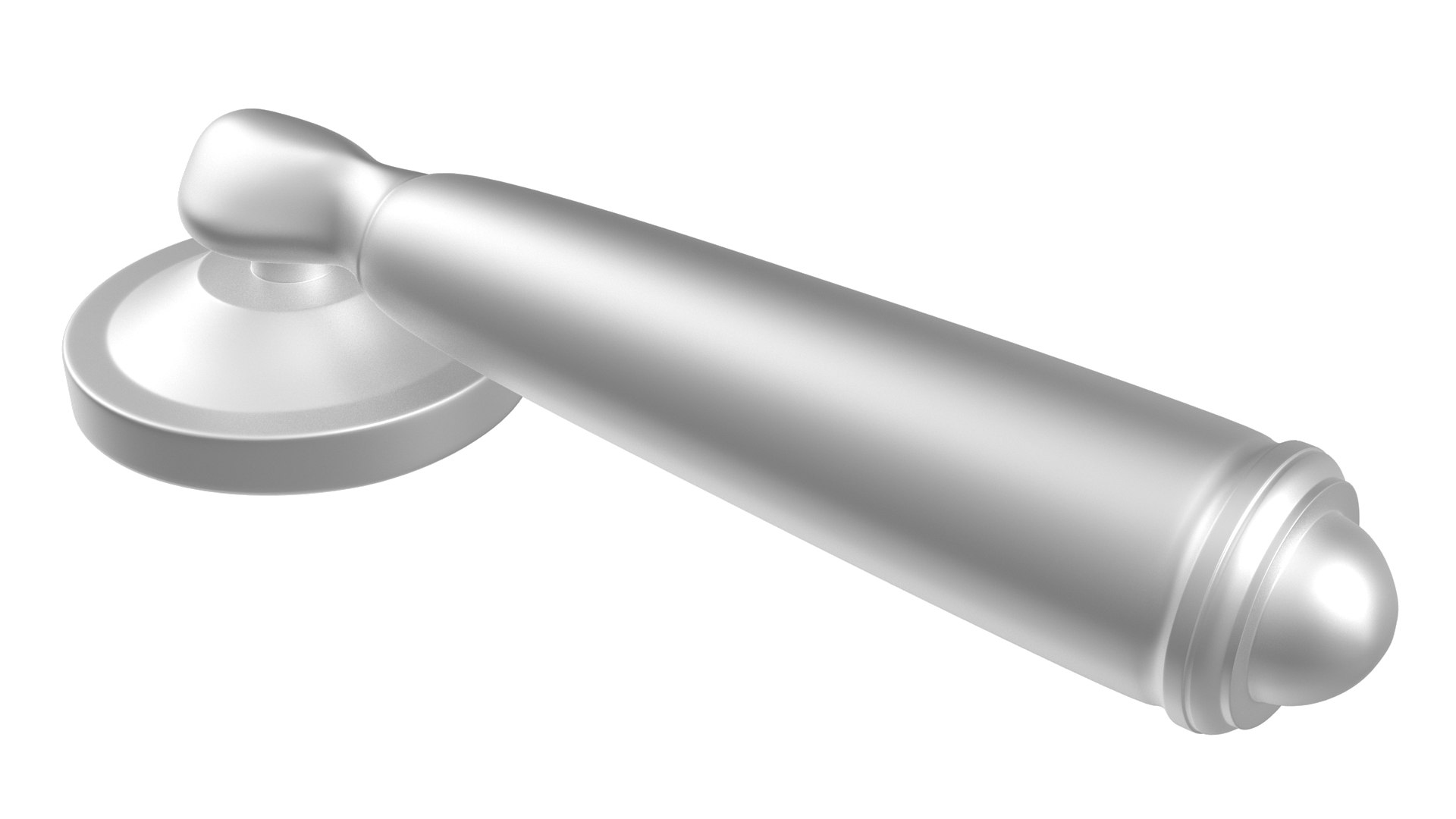 Door Handle Swivel Straight Round Metal 3D Model - TurboSquid 2235957