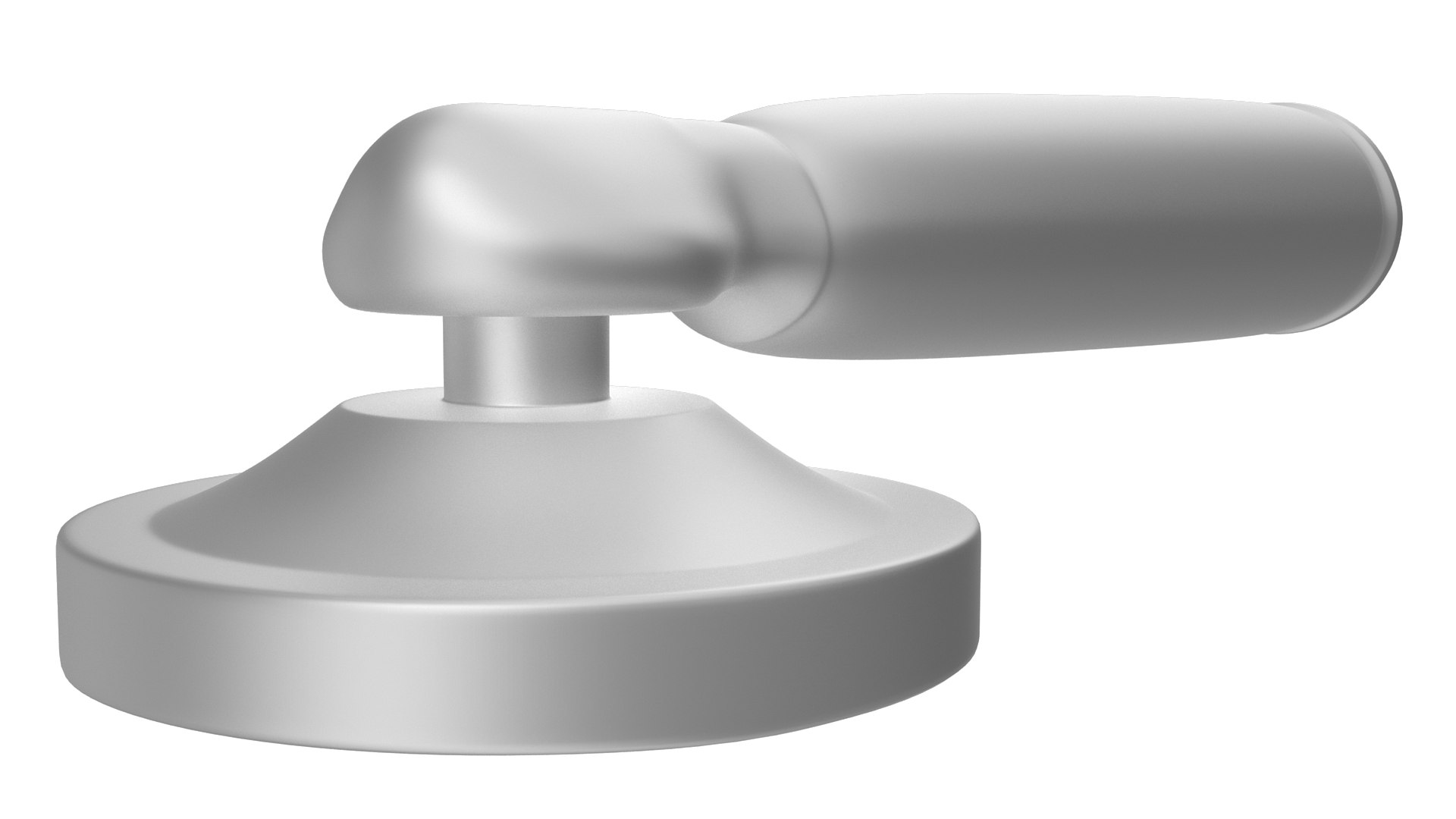 Door Handle Swivel Straight Round Metal 3D Model - TurboSquid 2235957