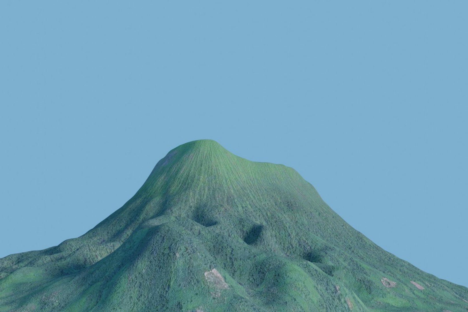 3D Volcano Mount Ibu Indonesia - TurboSquid 1548770