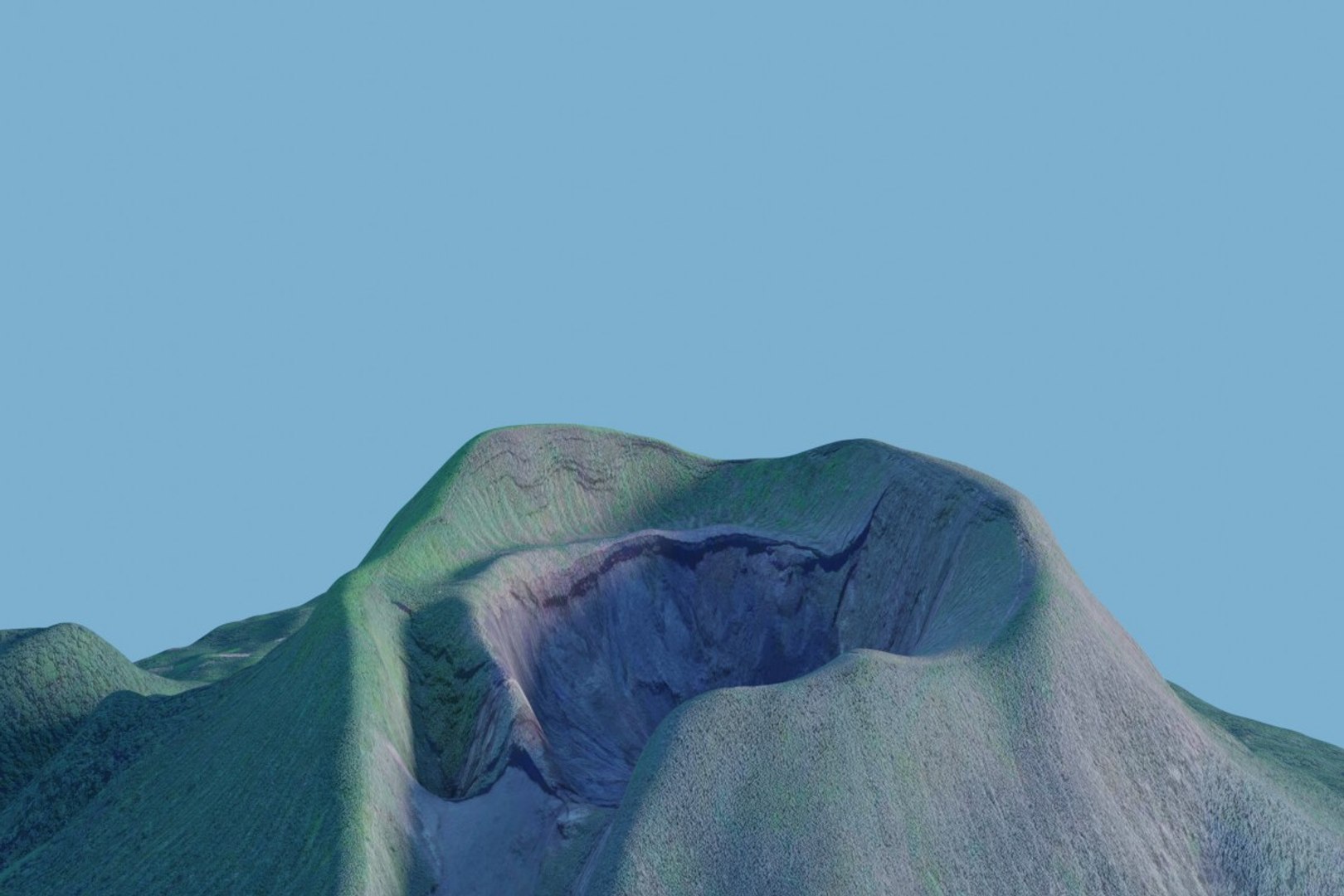 3D Volcano Mount Ibu Indonesia - TurboSquid 1548770
