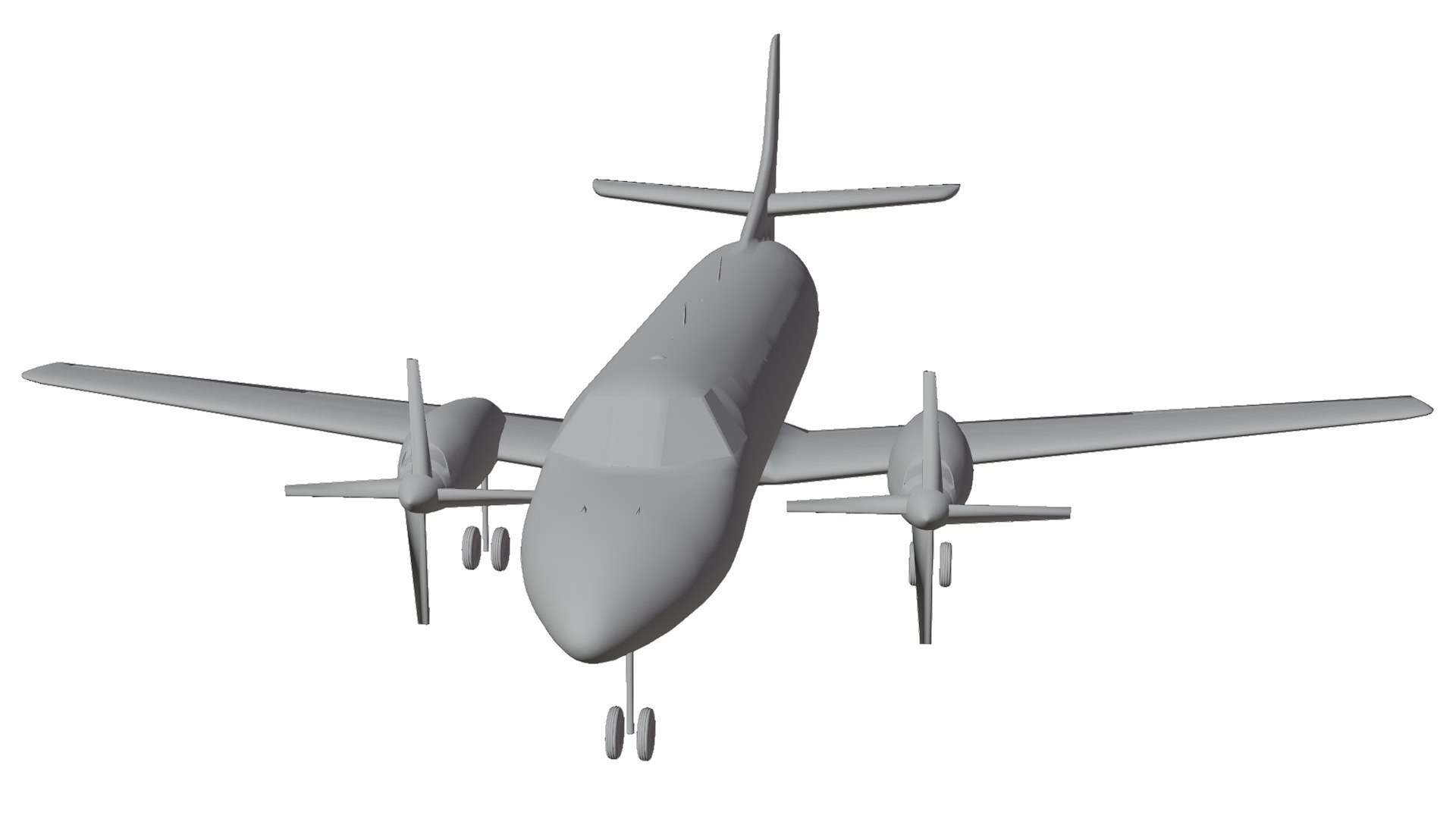 modelo 3d Fairchild C-26 Metroliner - TurboSquid 2243413