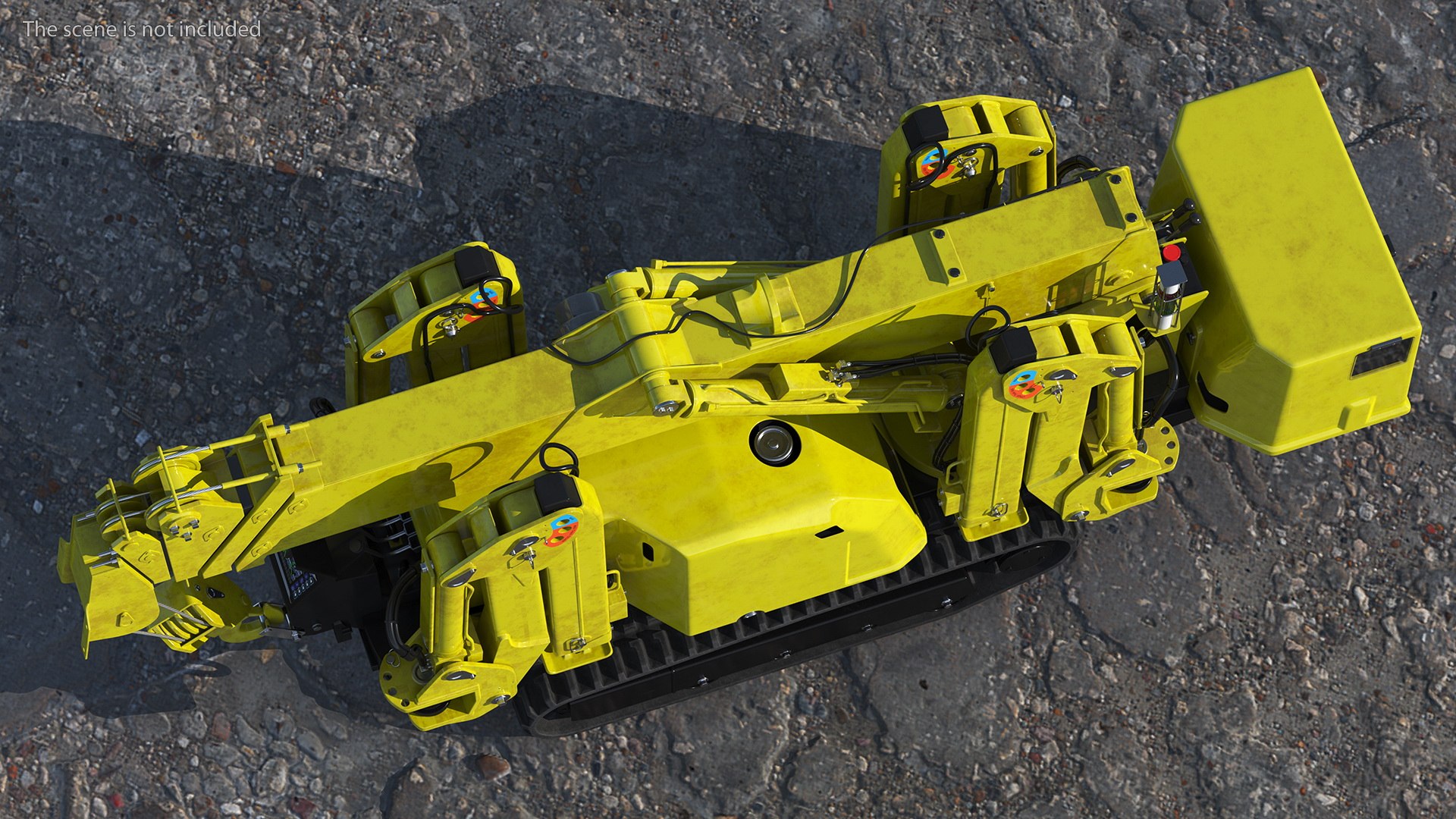 Spider Mini Crane Folded 3D Model - TurboSquid 1835860