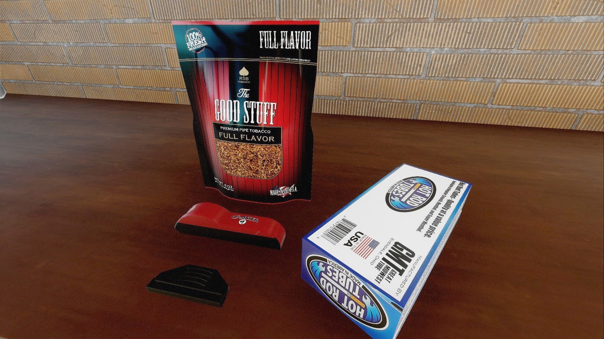 Cigarette Making Kit - Tobacco Tubes And Machine Model - TurboSquid 2260094