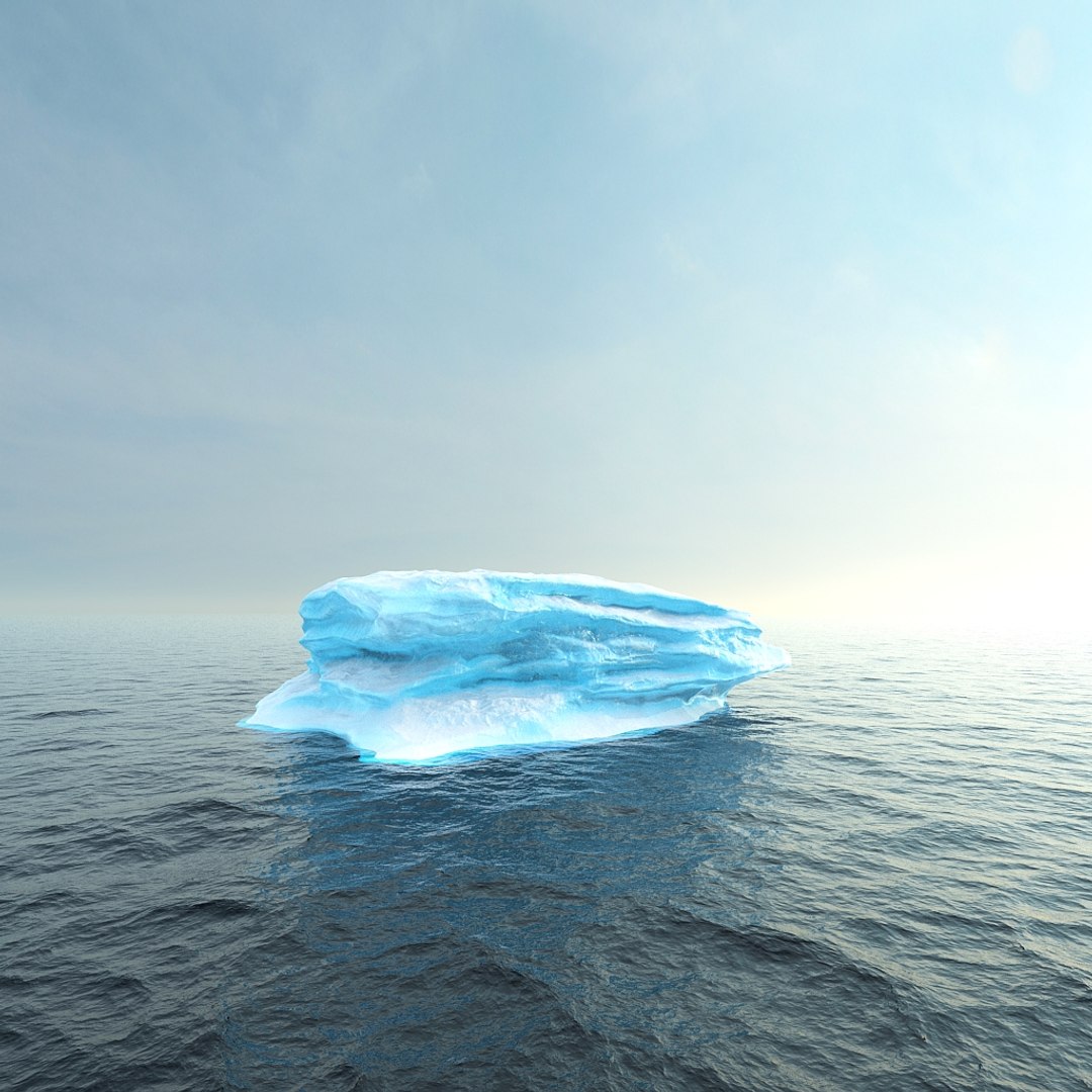 Photorealistic Render Ready Iceberg 3D Model - TurboSquid 1367285