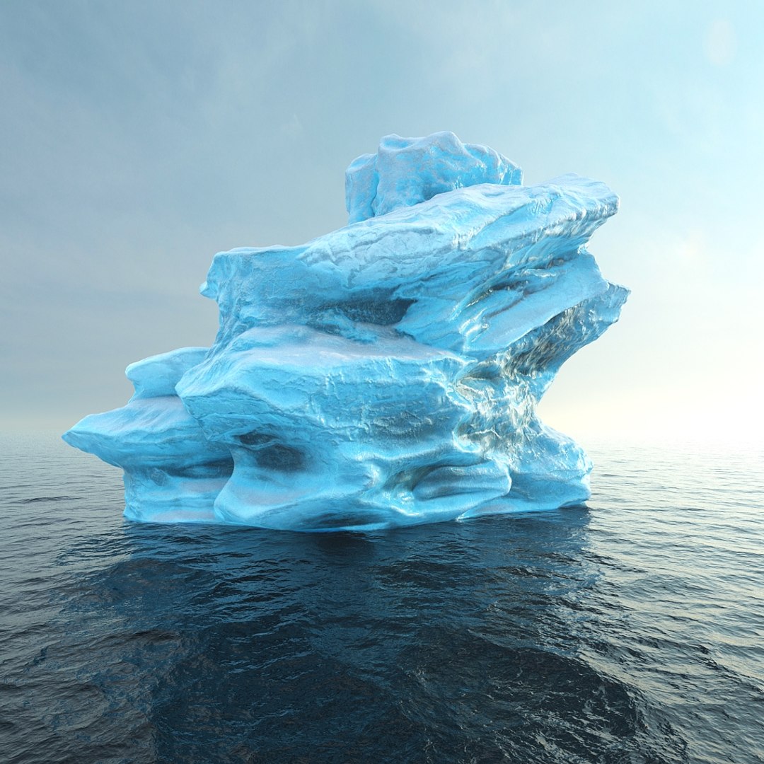 Photorealistic Render Ready Iceberg 3D Model - TurboSquid 1367285