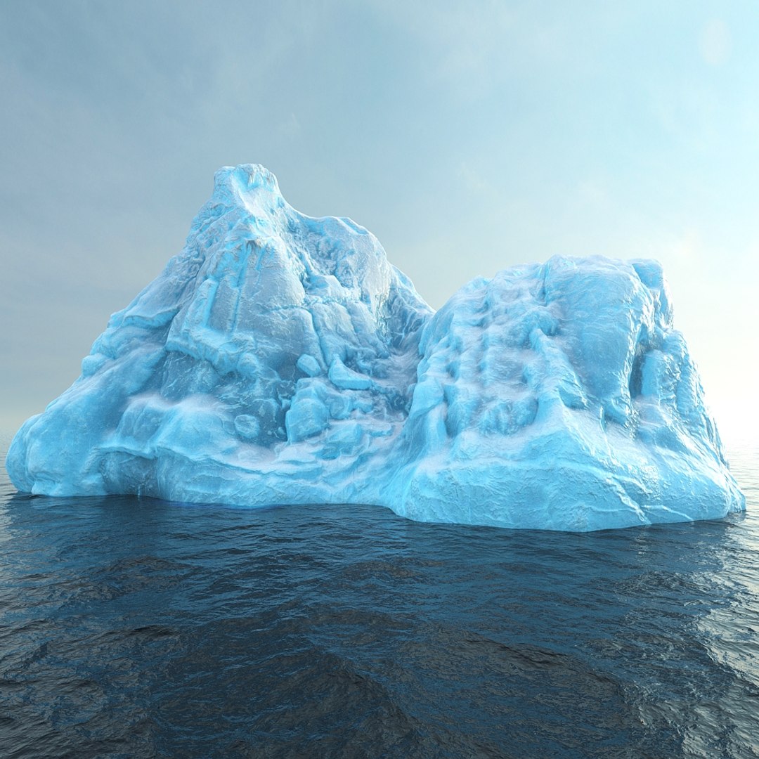 Photorealistic Render Ready Iceberg 3D Model - TurboSquid 1367285