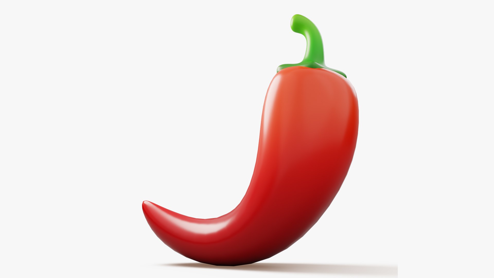 3D Stylized Chili Pepper Model - TurboSquid 2400801