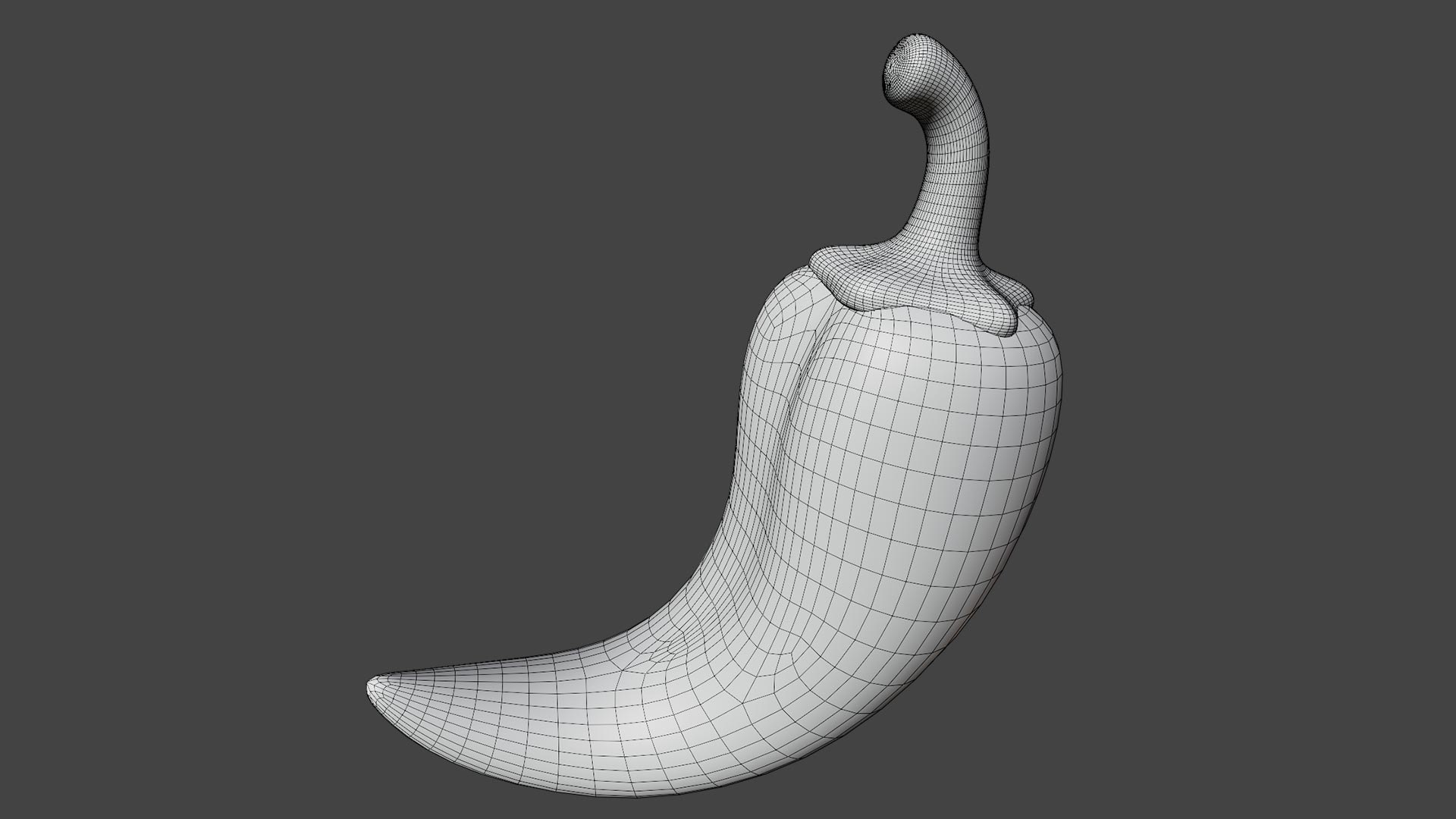 3D Stylized Chili Pepper Model - TurboSquid 2400801