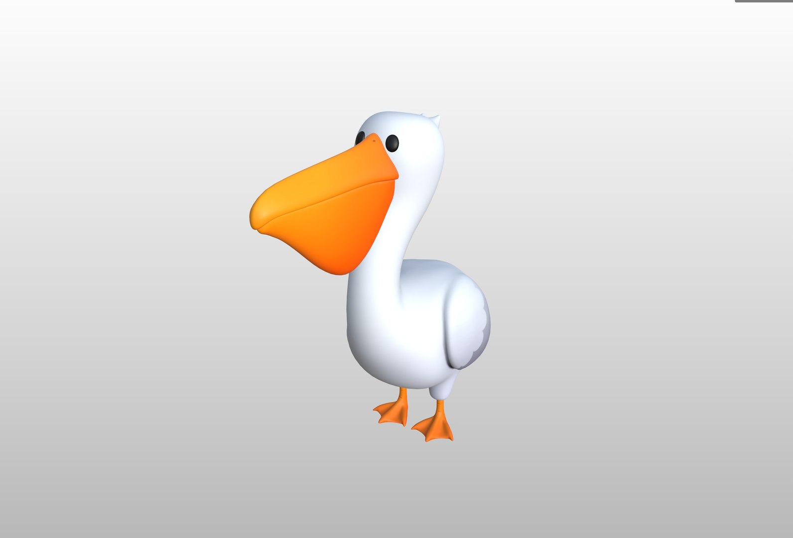 3D Character305 Pelican Model - TurboSquid 2213544