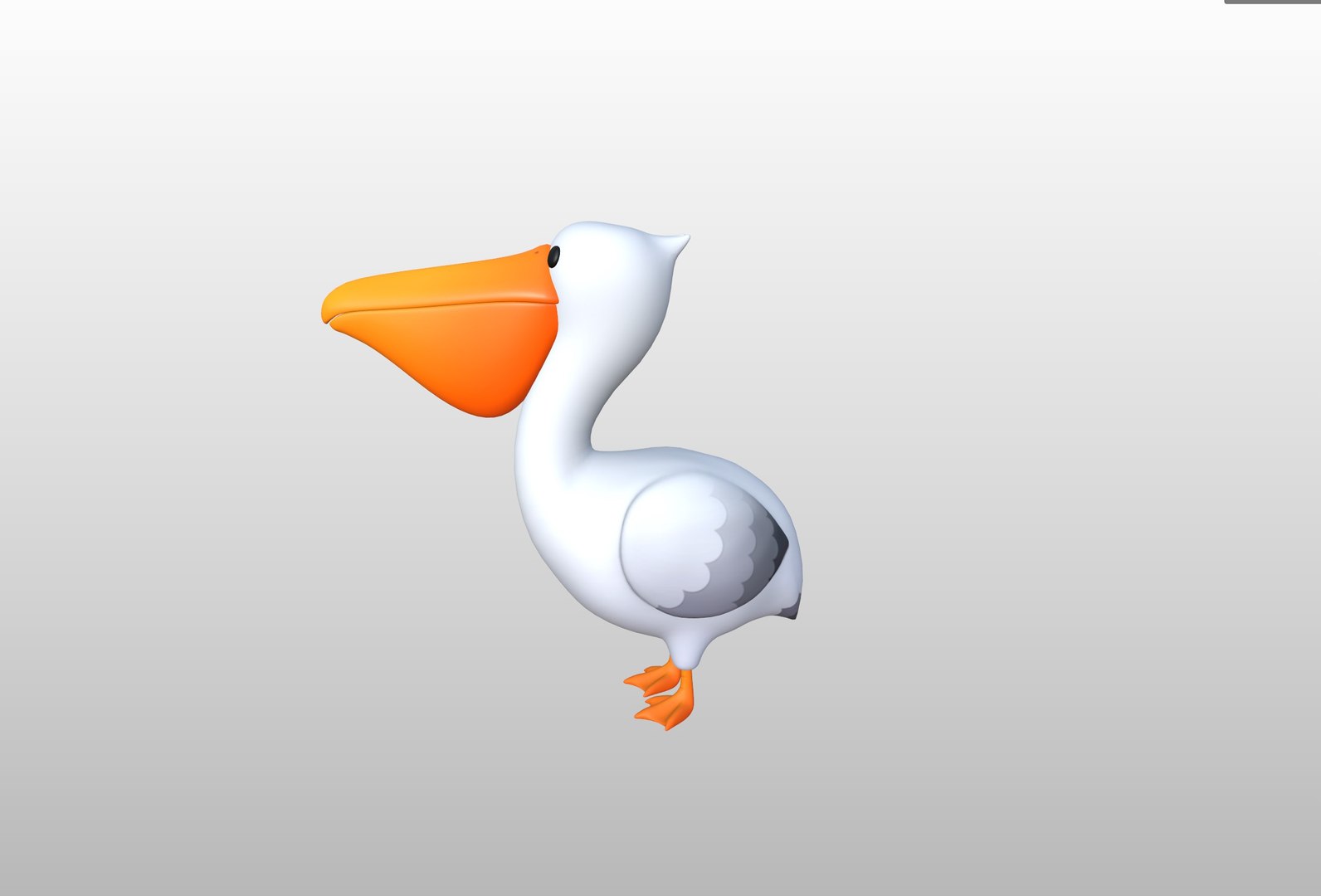 3D Character305 Pelican Model - TurboSquid 2213544