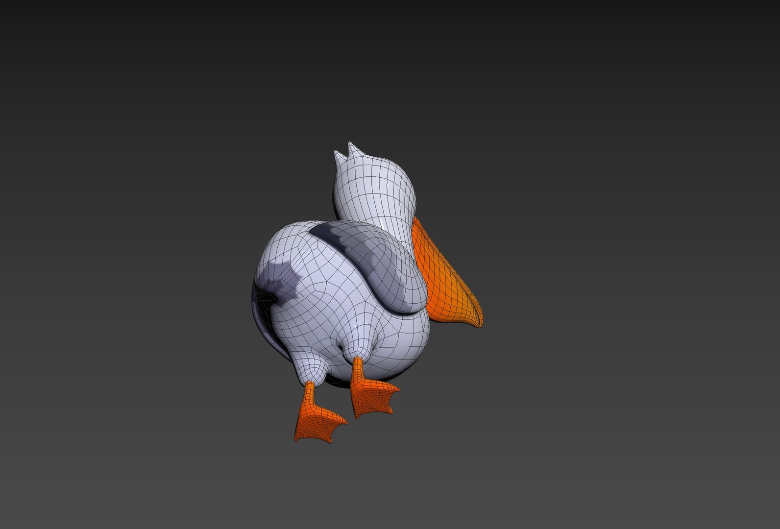 3D Character305 Pelican Model - TurboSquid 2213544