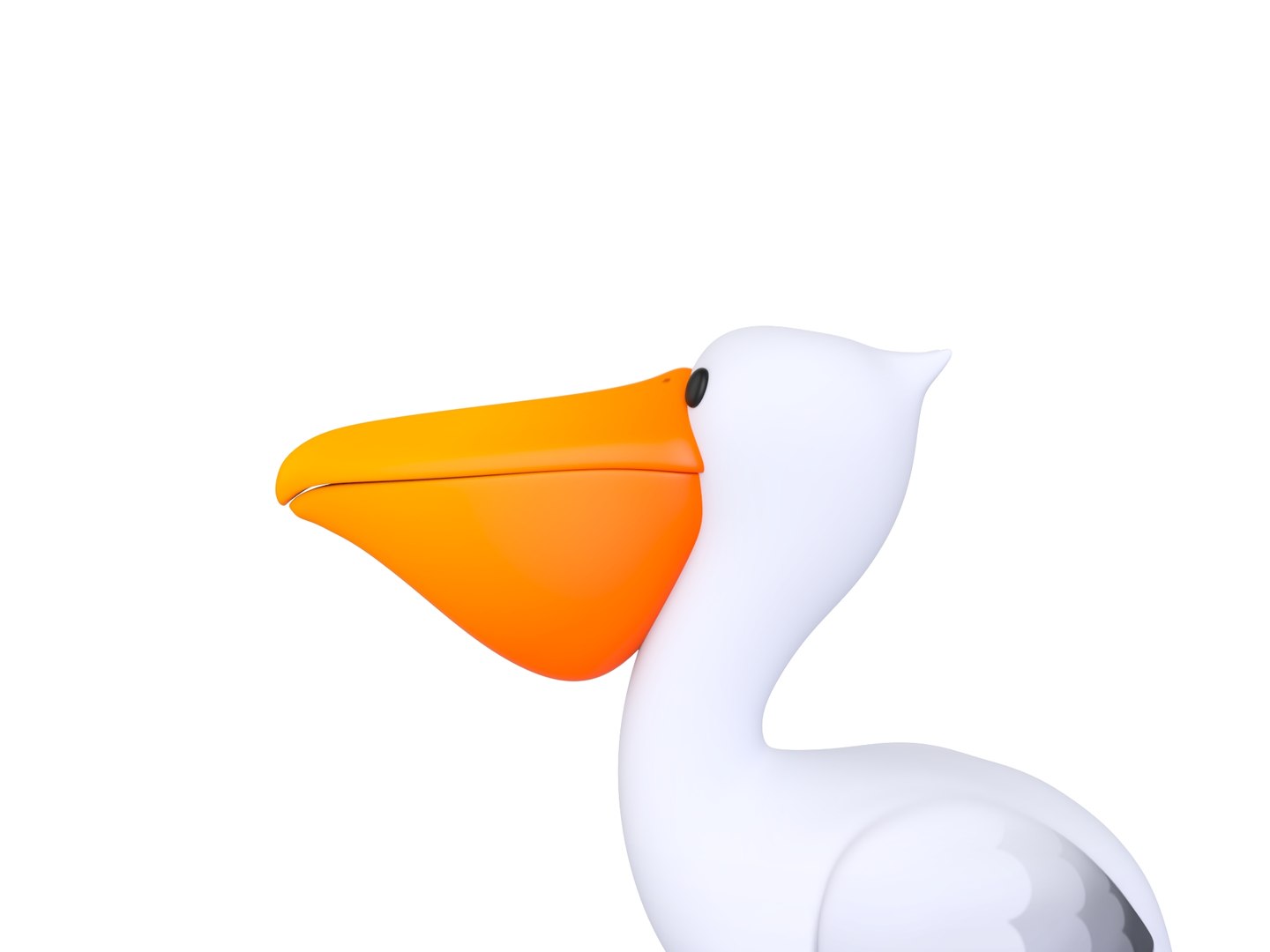 3D Character305 Pelican Model - TurboSquid 2213544