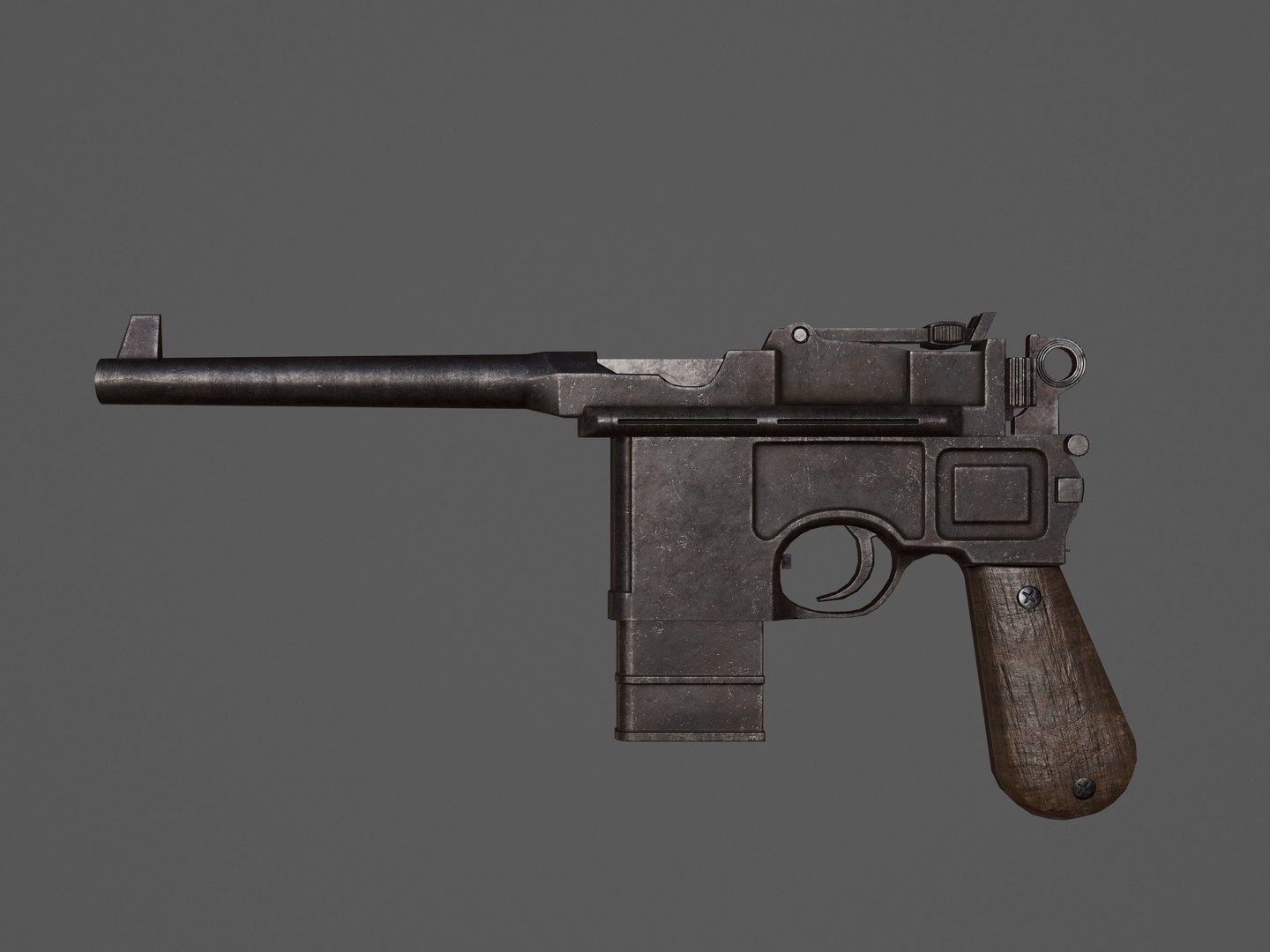 Weapons gun pistol 3D model - TurboSquid 1373450