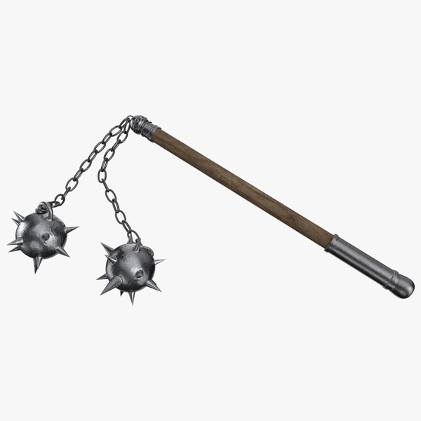 3D morningstar weapon - TurboSquid 1667163