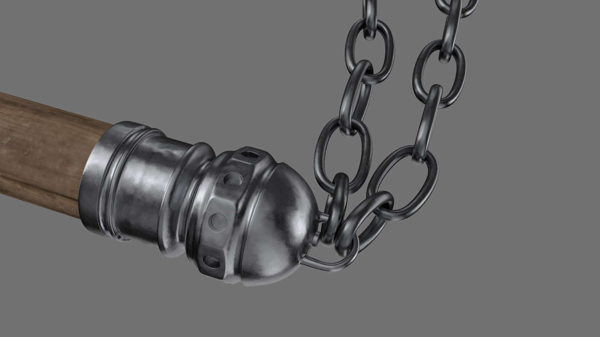 3D Morningstar Weapon - TurboSquid 1667163