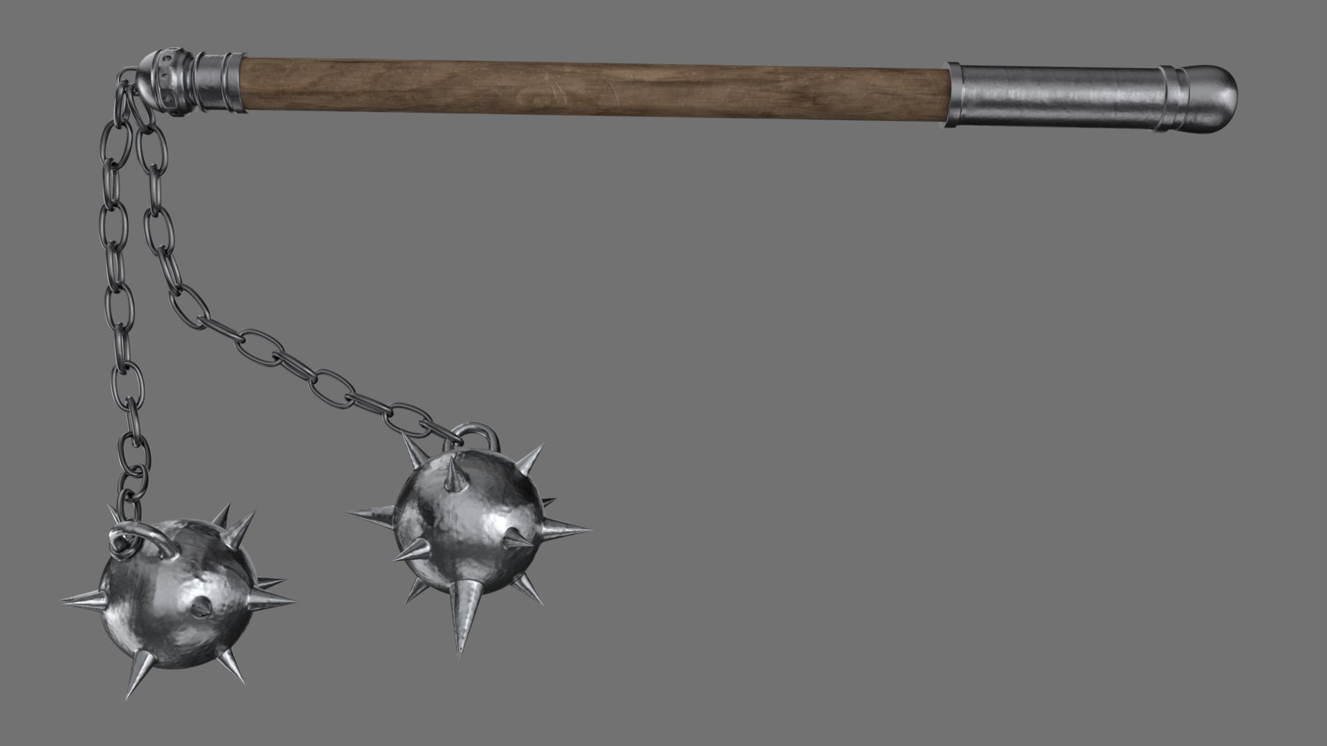 3D Morningstar Weapon - TurboSquid 1667163