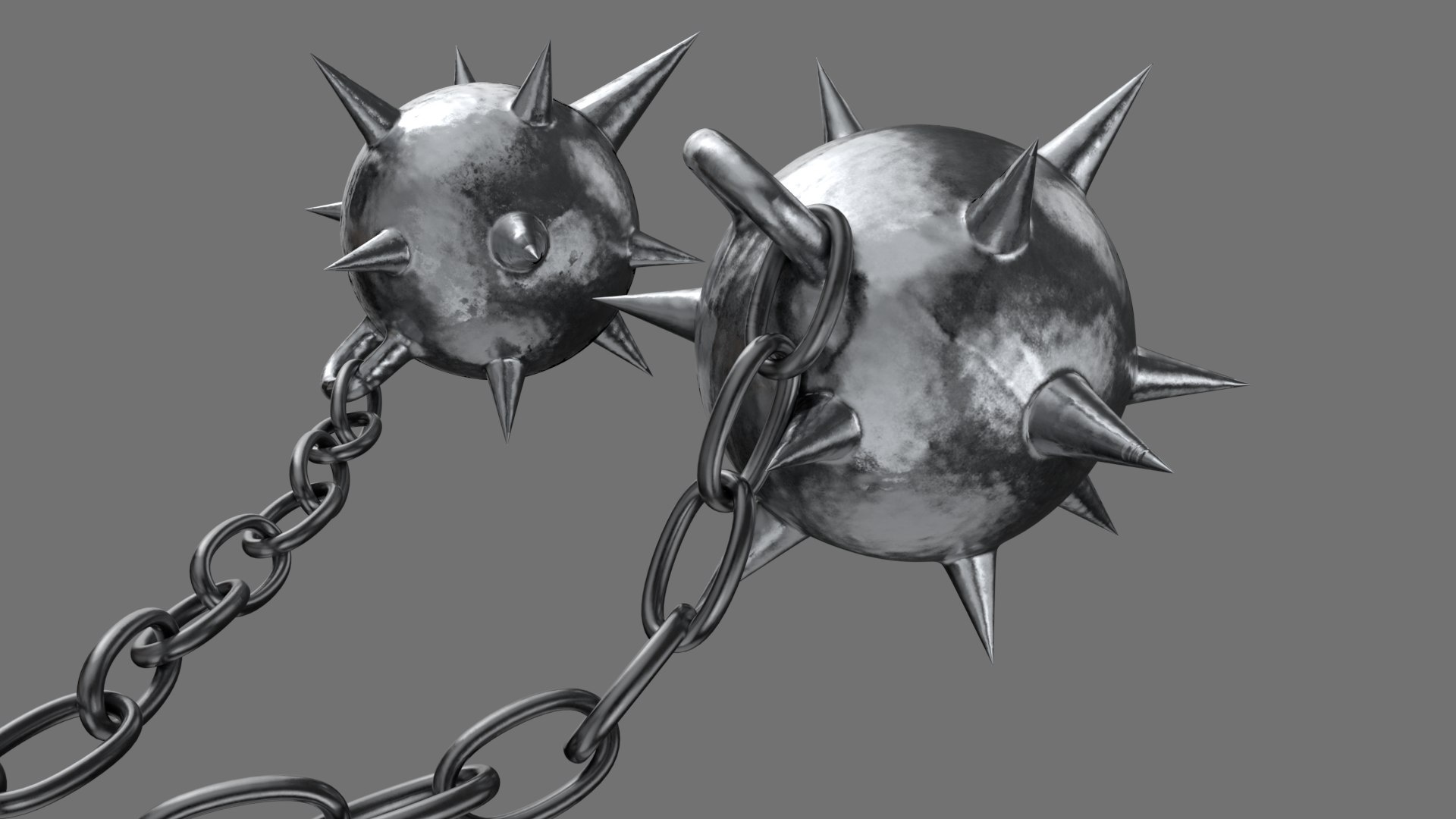 3D Morningstar Weapon - TurboSquid 1667163