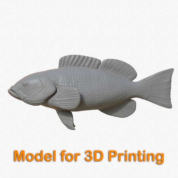 Fish Sculpture 3D model - TurboSquid 1917661