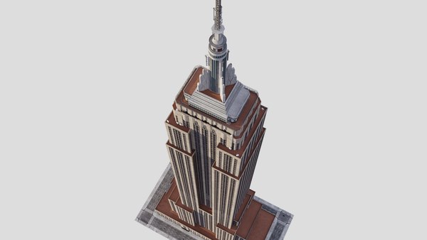 Empire State Building model - TurboSquid 1875775