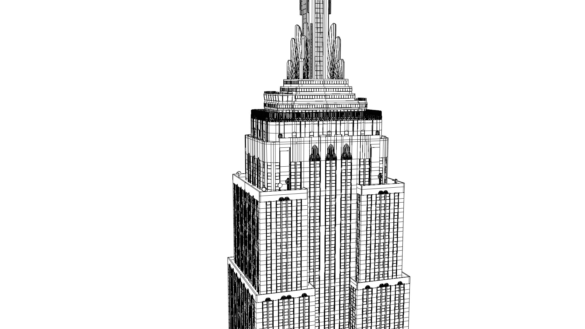 Empire State Building model - TurboSquid 1875775