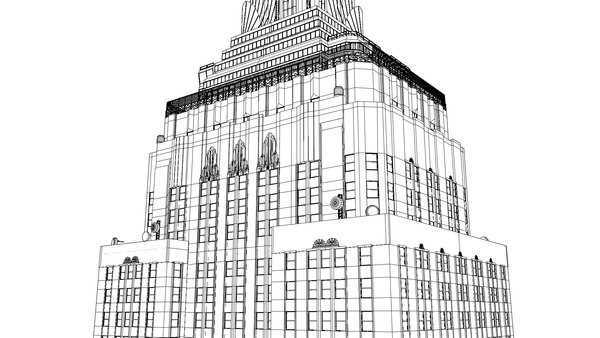 Empire State Building model - TurboSquid 1875775