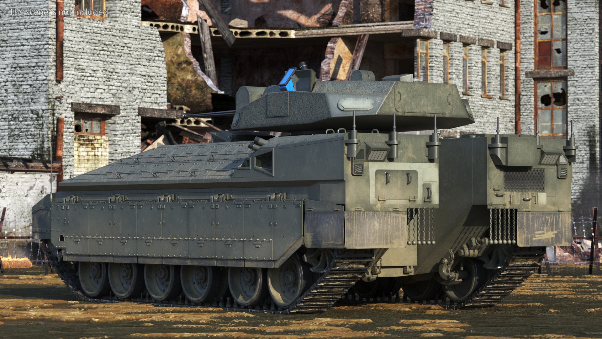 IDF Namer Armored Personnel Carrier Dirty Model - TurboSquid 2411201