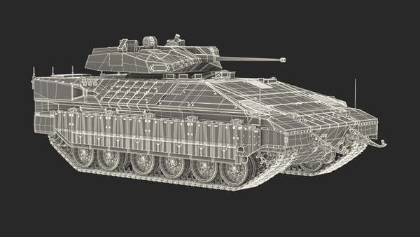 Transporter opancerzony IDF Namer brudny Model 3D - TurboSquid 2411201