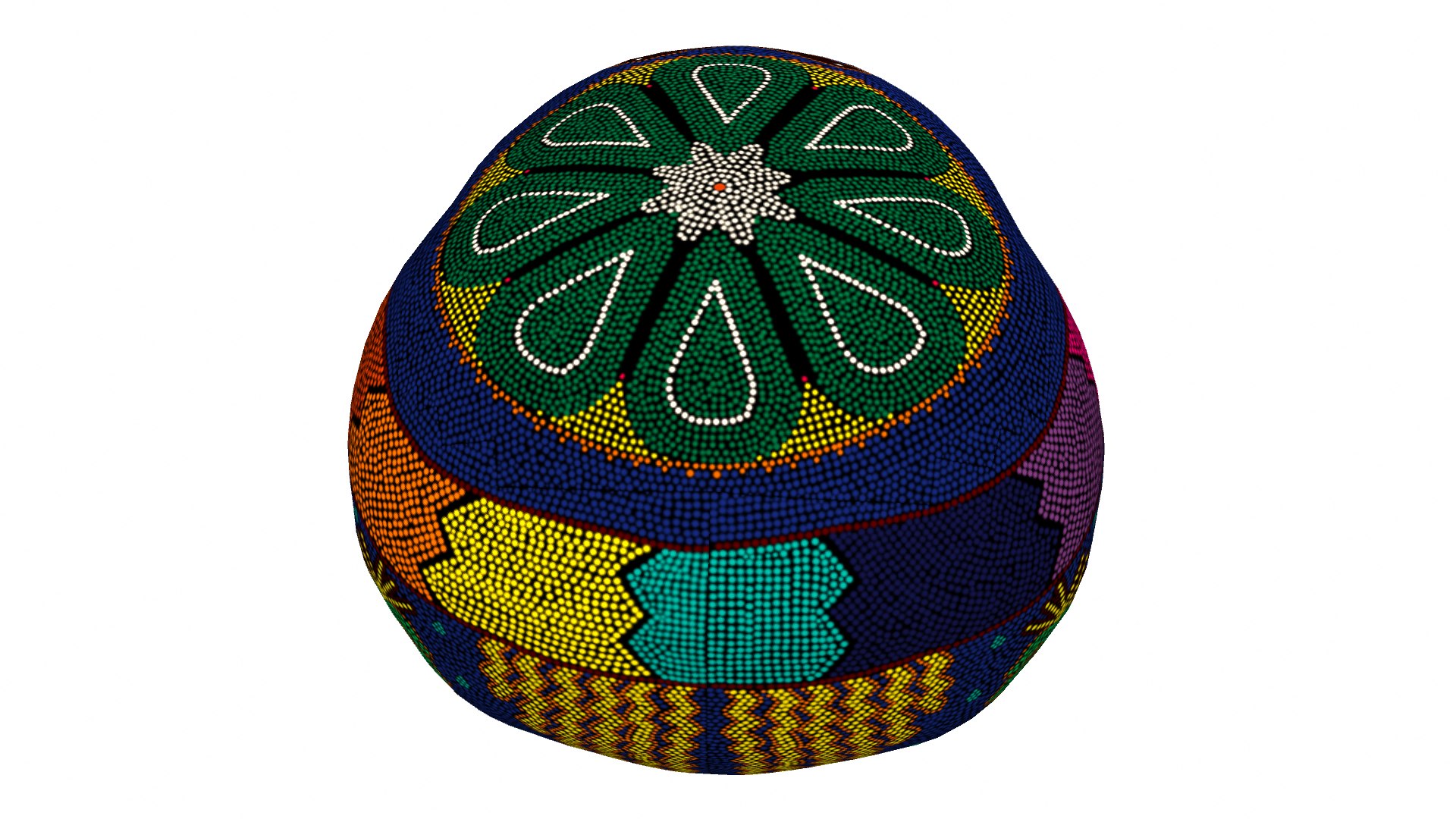 Wixarica Skull 3D Model - TurboSquid 1843452