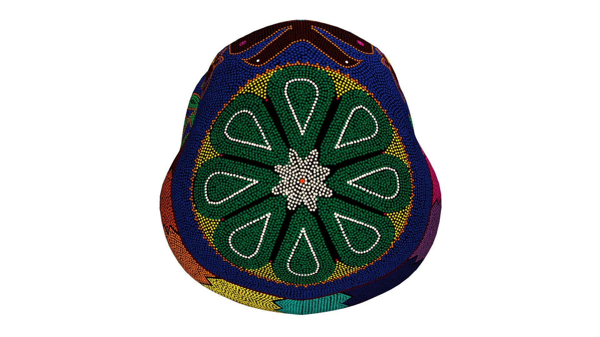 Wixarica Skull 3D Model - TurboSquid 1843452