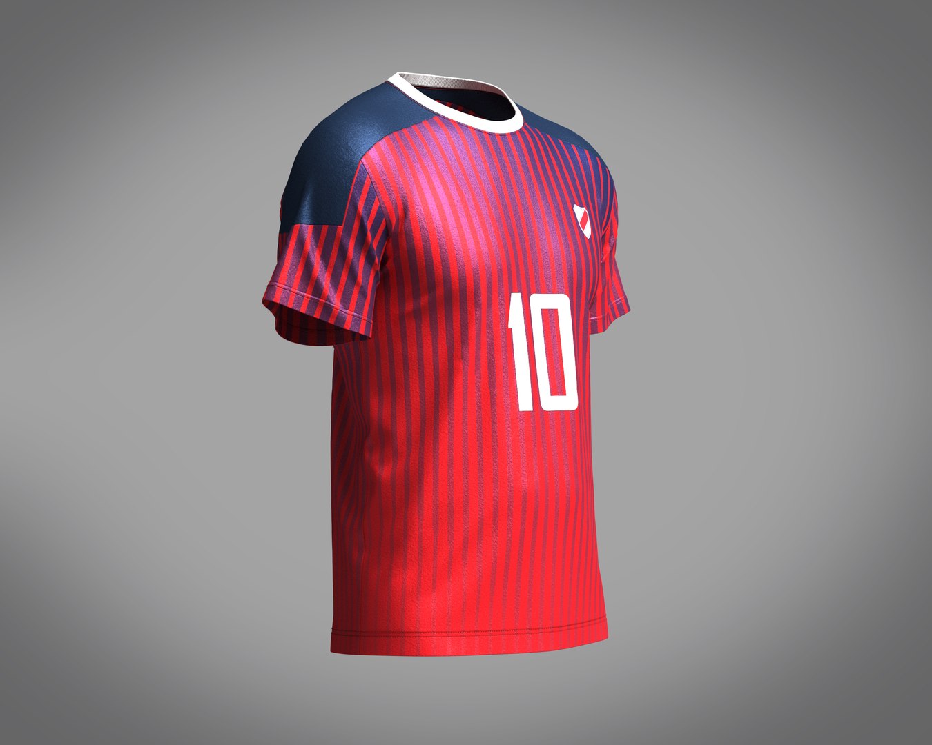 3D Soccer Jersey Player-10 - TurboSquid 1959136