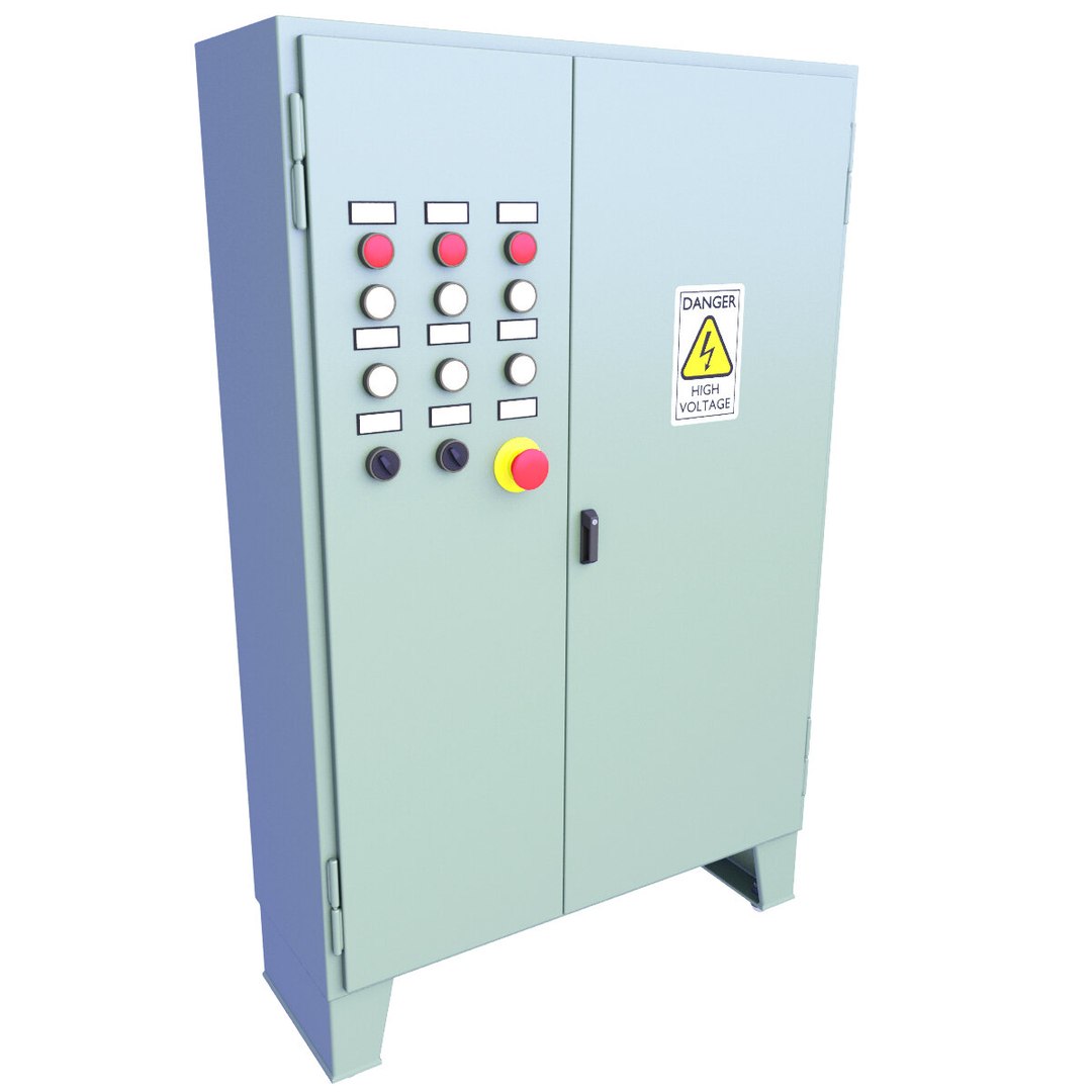 3D Electrical Cabinets V11 Model - TurboSquid 2413419