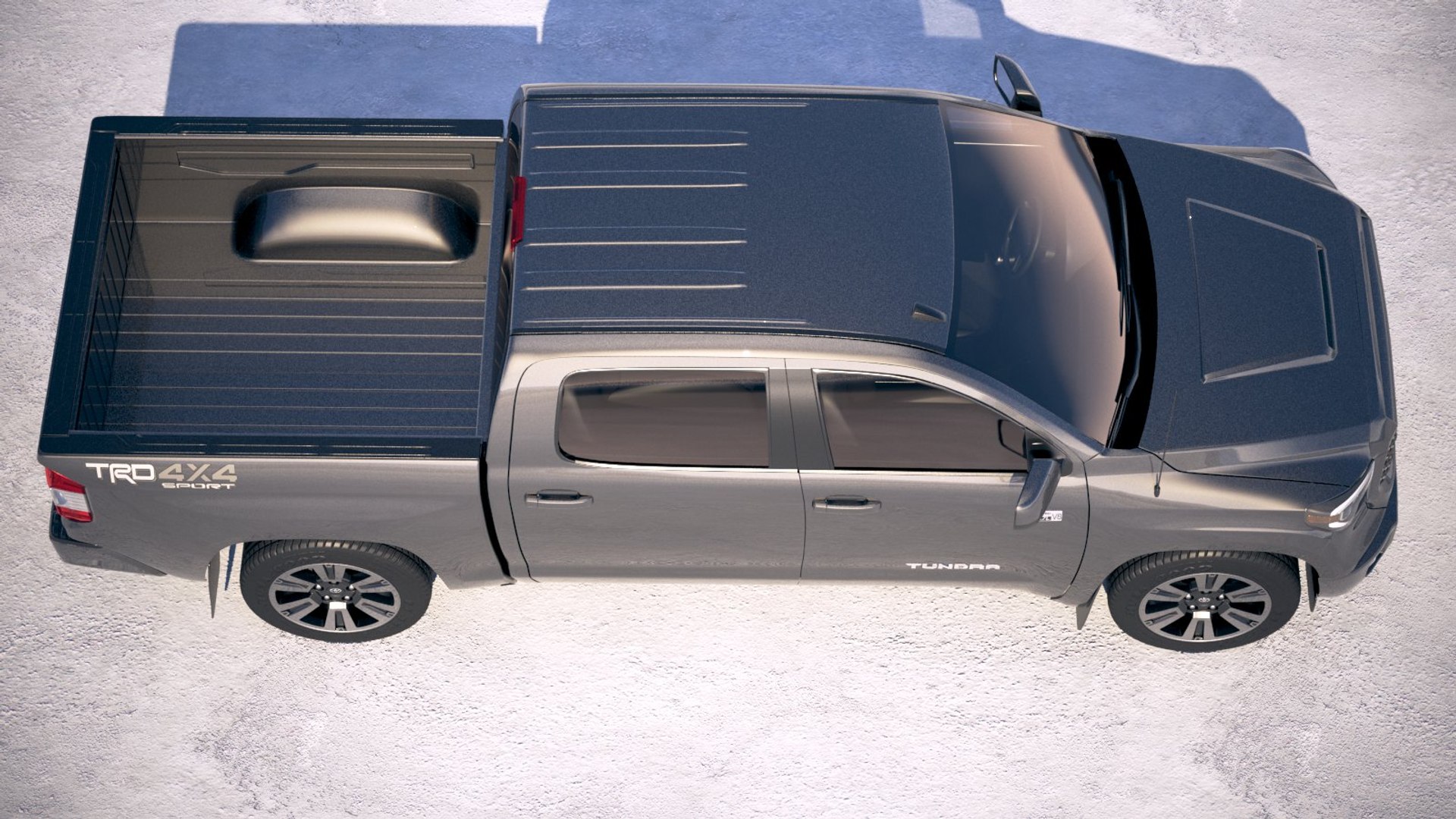 Toyota Tundra Trd 3D Model - TurboSquid 1192412