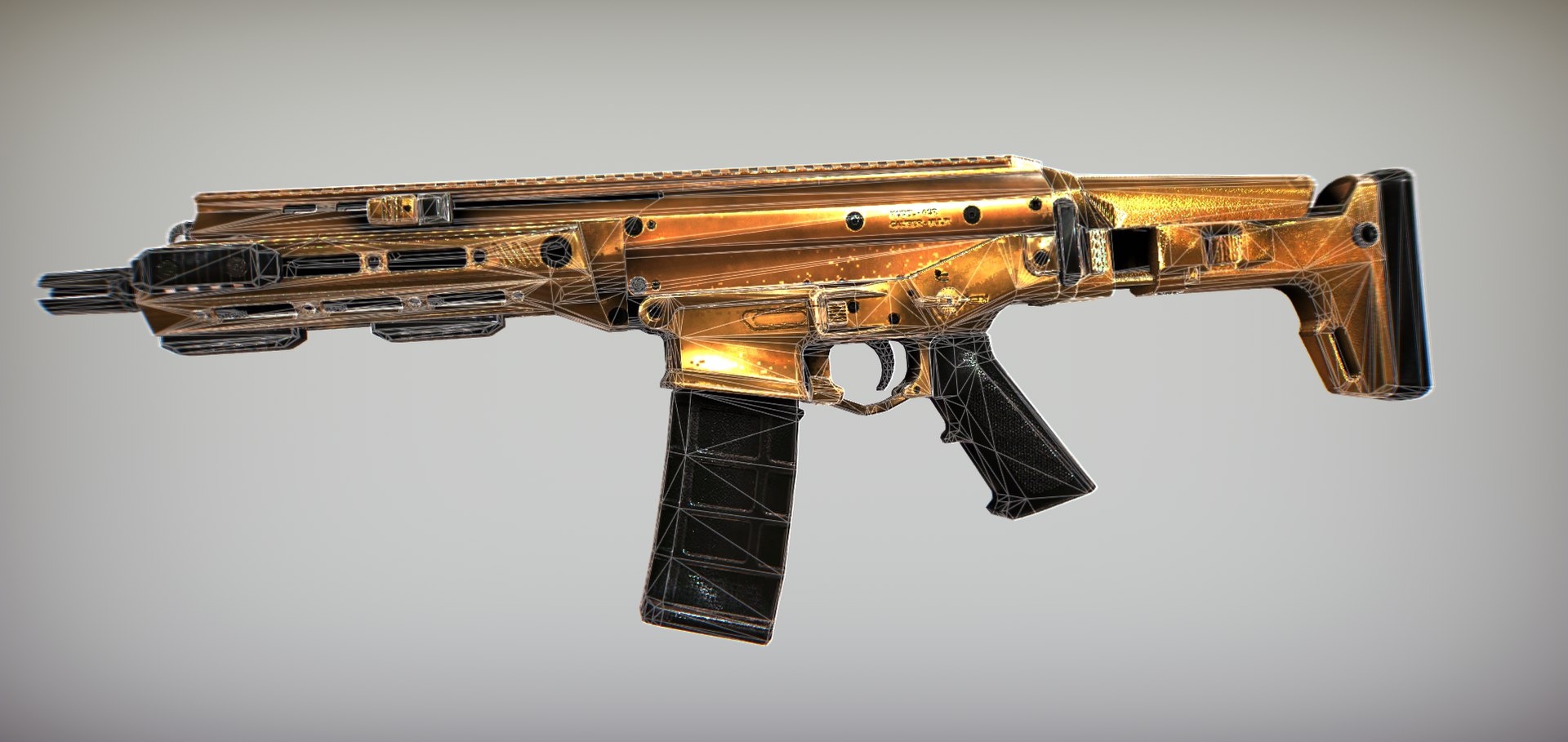 3D Acr Rifle - TurboSquid 1347034