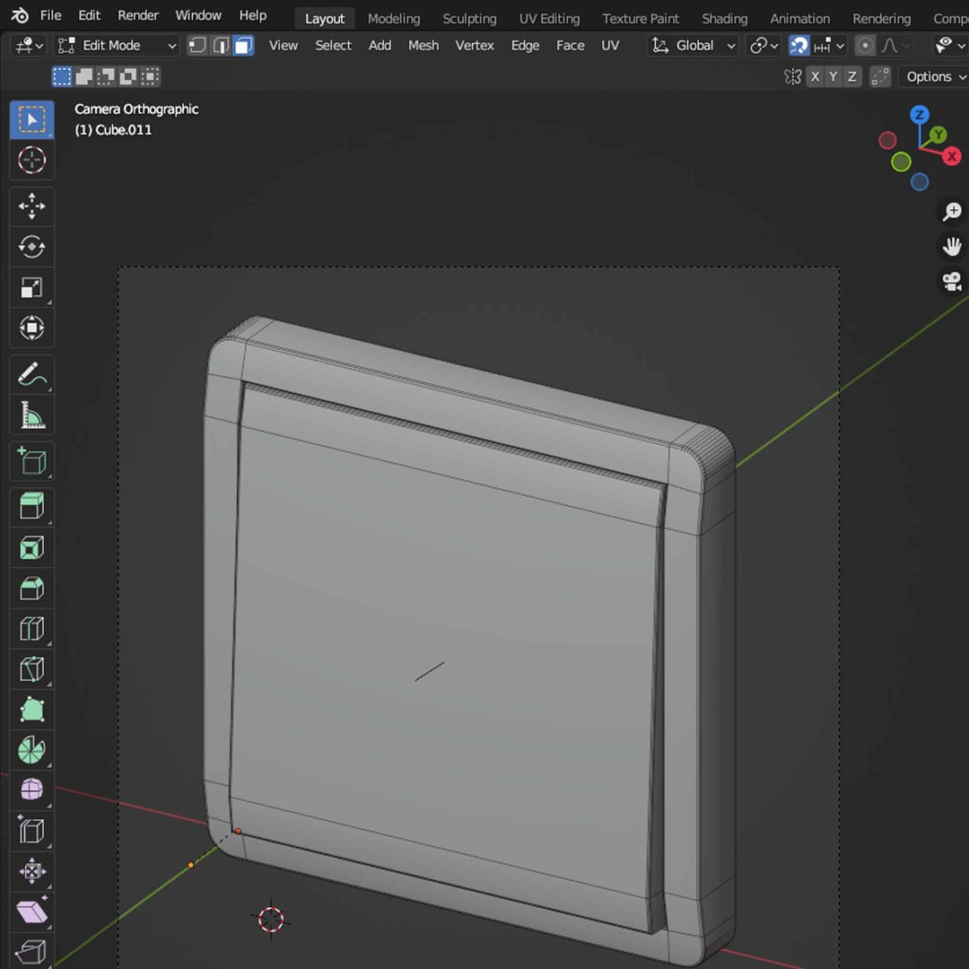 3D Model 1 Way Switch - TurboSquid 2131469